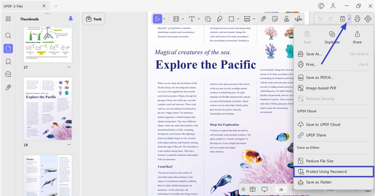 Windows'ta PDF'yi UPDF ile koruyun | UPDF