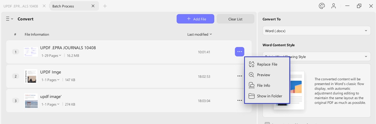 Batch PDF with UPDF on WIndows | UPDF