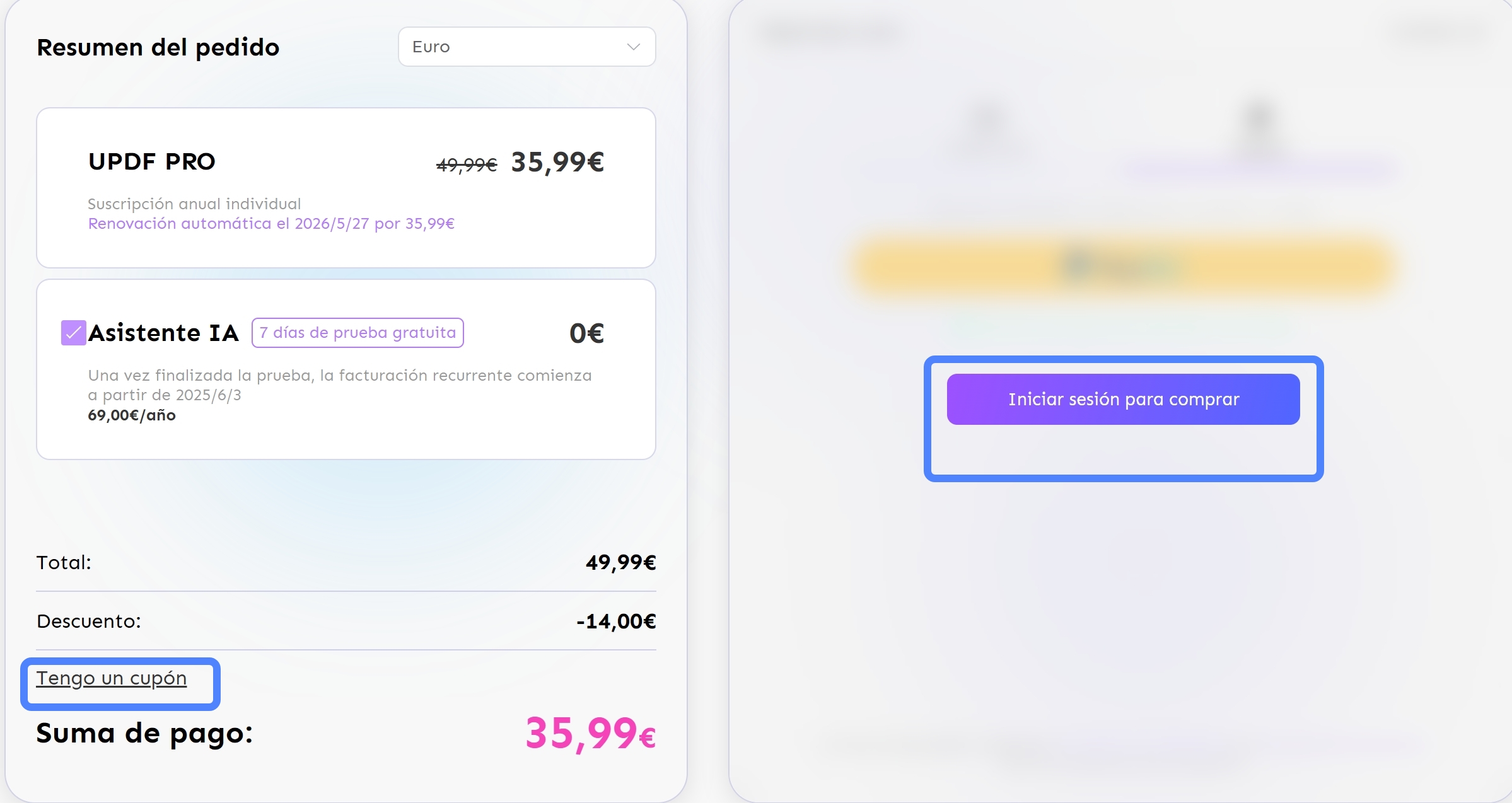 Cómo registrar y activar UPDF | Guía del usuario