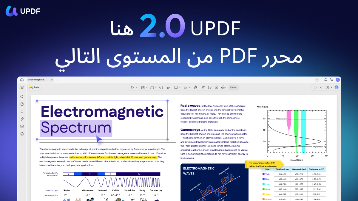 أدوات UPDF AI | UPDF
