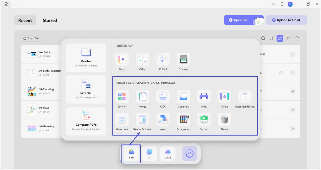Batch PDF with UPDF on WIndows | UPDF