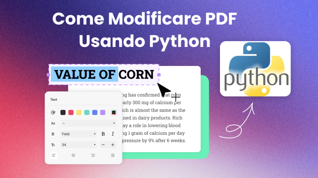Come modificare PDF usando Python: guida semplice con immagini | UPDF