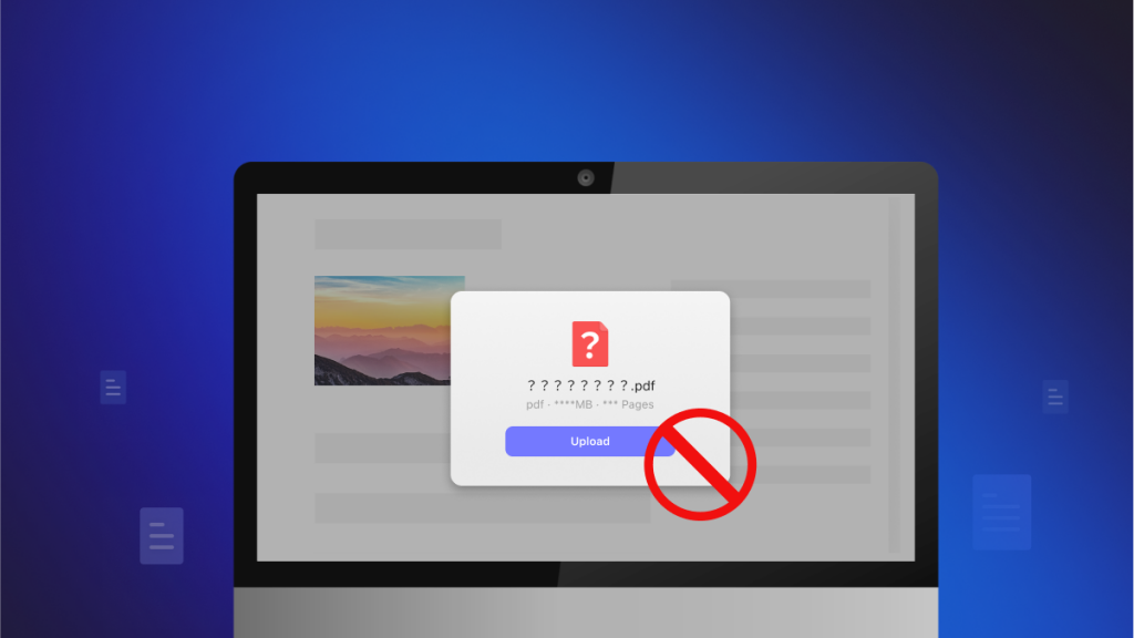 How to Handle the “Please Upload a Valid PDF File” Error - UPDF