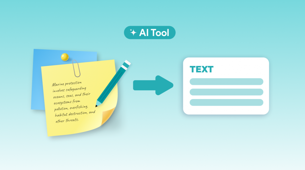 Free AI Handwriting To Text – Convert Notes to Digital Effortlessly