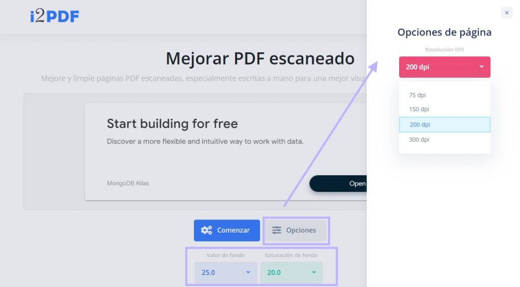 Mejorar un PDF escaneado:Transforma lo borroso en alta calidad ...