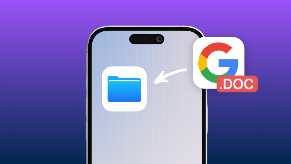 Save Google Docs To Files On IPhone—UPDF