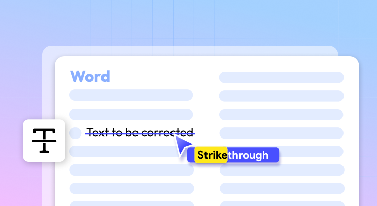 How to Strikethrough in Word: Simple and Quick Guide - UPDF