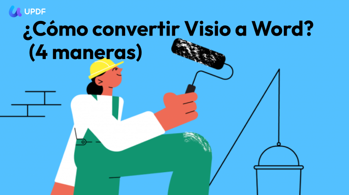 4 formas de convertir Visio a Word | UPDF