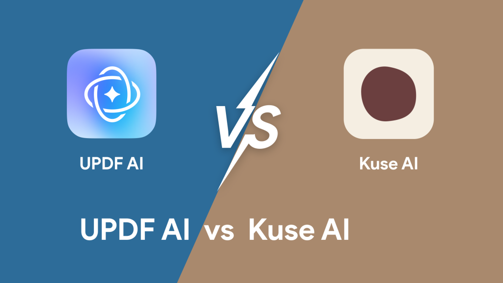 Kuse AI vs. UPDF AI: Find The Right Tool for Your Tasks - UPDF