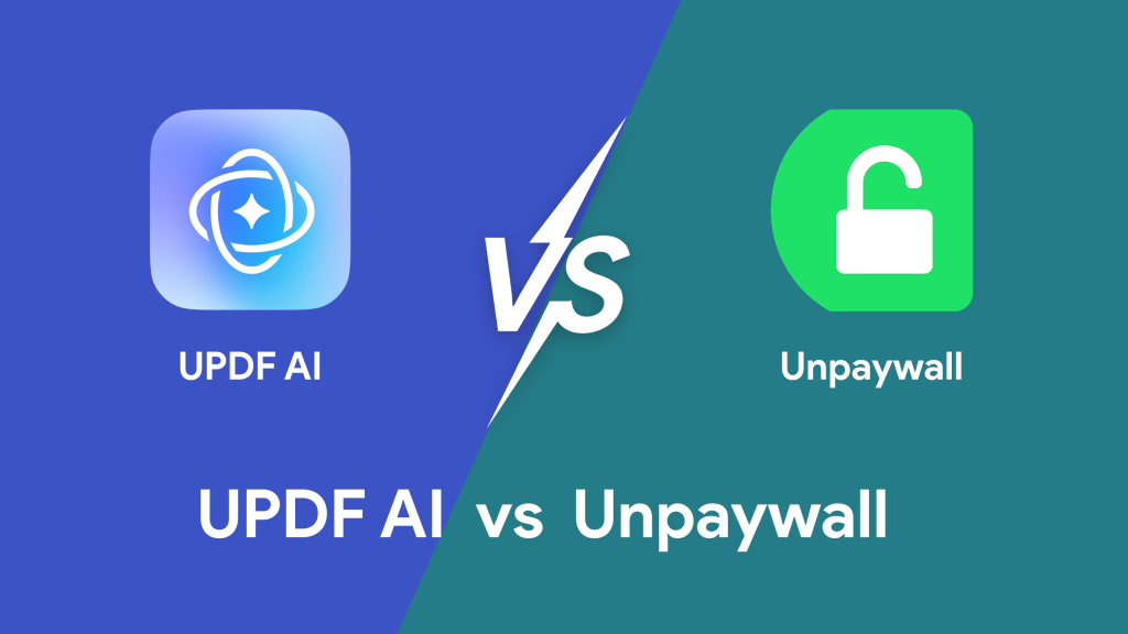 Unpaywall vs. UPDF AI Paper Search: Access Papers Fast - UPDF